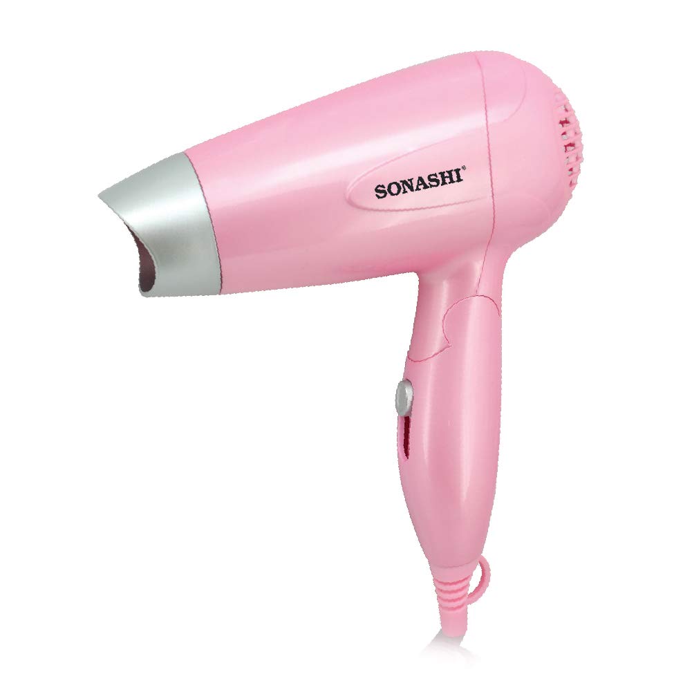 Foldable Hair Dryer SHD-5001 Pink - Sonashi Electronic