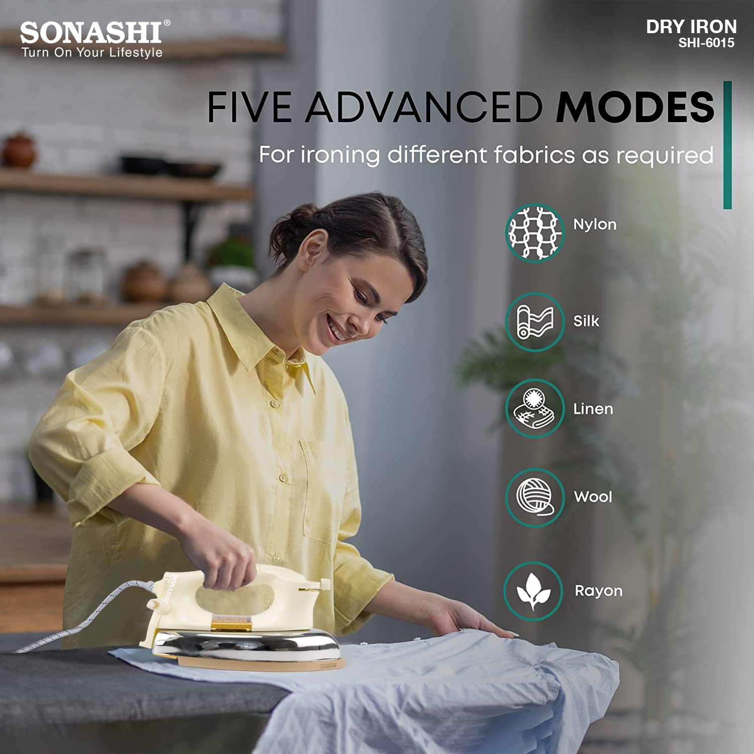 Heavy Iron Box SHI-6015 Gold - Sonashi Electronic