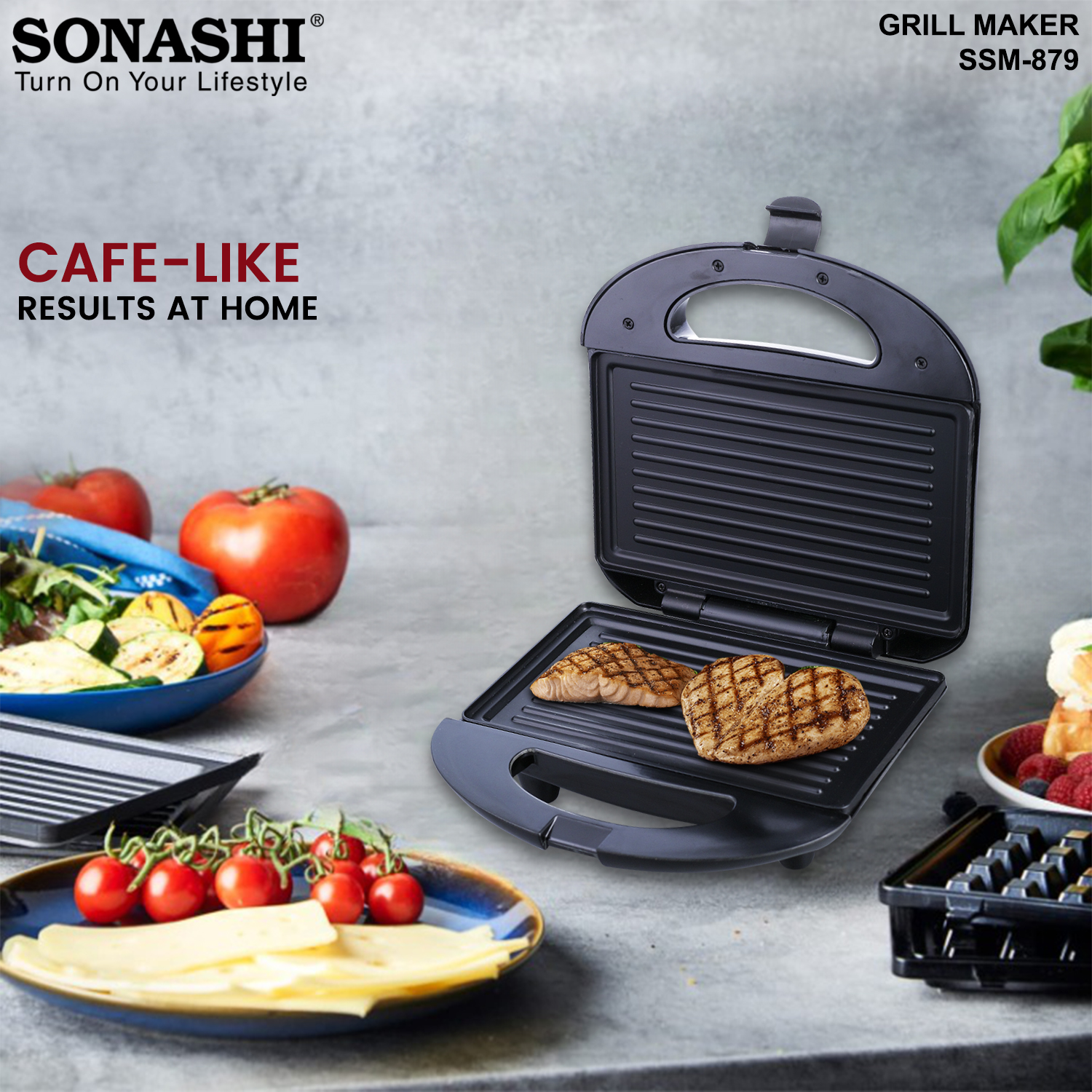 Grill Maker SGM-879 - Sonashi Electronic