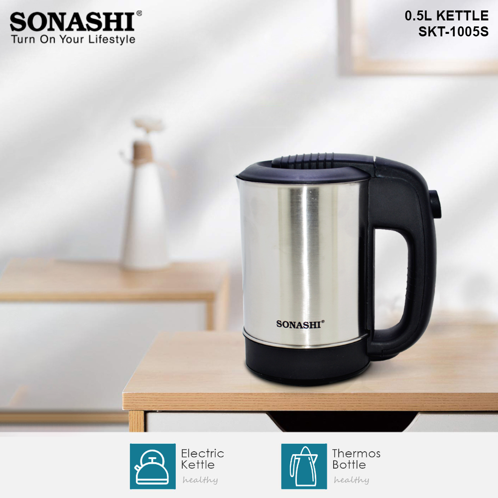Half Litre Kettle SKT-1005S - Sonashi Electronic