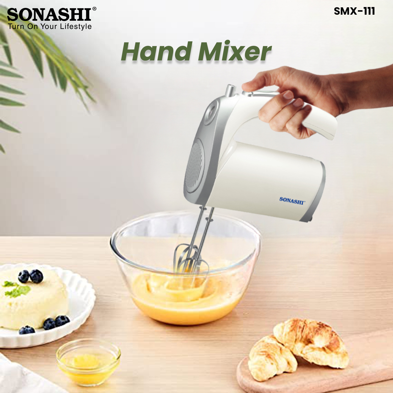 Hand Mixer Blender SMX-111 - Sonashi Electronic